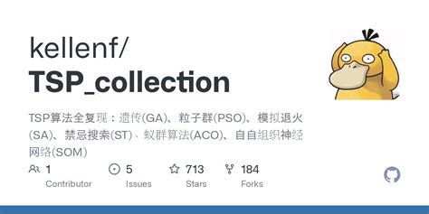 TSP Collection PSO Py At Master Kellenf TSP Collection GitHub