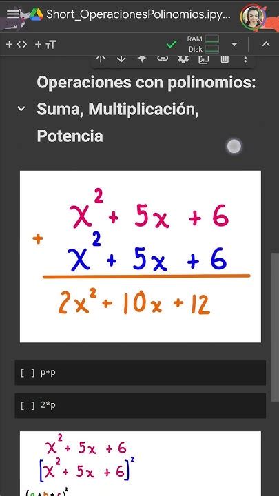 🐍 Polinomios En Python Suma Resta Multiplicación División Numpy