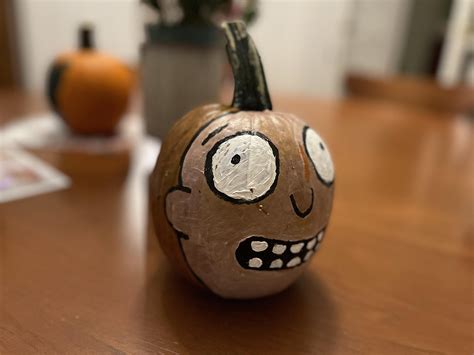 Pumpkin Morty Rickandmorty