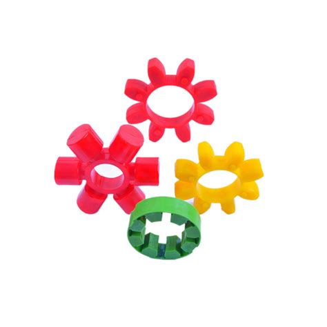 Hexagonal Elastomer Coupling Elements Pu Rubber Elastic Spiders China Pu Parts And