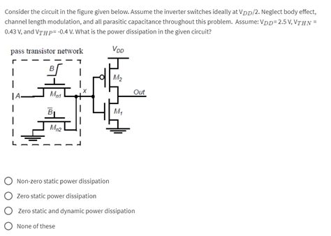 Solved Consider The Circuit In The Figure Given Below Chegg
