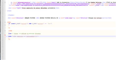 problème avec le php par loïcbègue1 page 1 OpenClassrooms