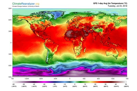 Satellite Images Show Record Heatwaves Around The Globe