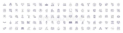 Deep Learning Line Icons Signs Set Design Collection Of Deep Learning