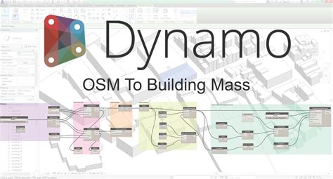 Workflow Building Masses From Osm Files Dynamo Nodes