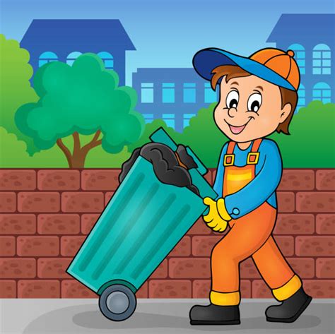 Best Drawing Of The Garbage Man Illustrations Royalty Free Vector Graphics And Clip Art Istock