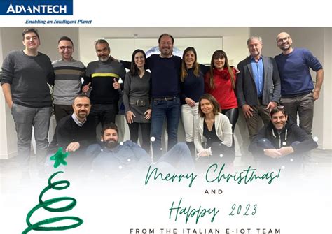 Advantech Europe On Linkedin The Italian E Iot Team Wishes You A Merry Christmas And A Happy And…