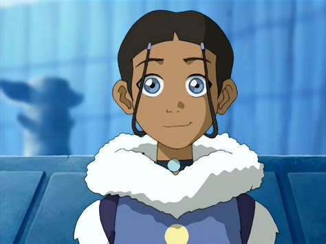 Avatar The Last Airbender Katara Immortalata Nellillustrazione Dell