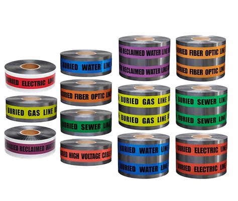 What Is Undetectable Warning Tape Advantages Features Mohit Plast Pack