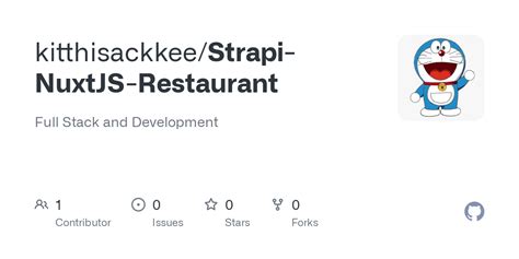 Github Kitthisackkeestrapi Nuxtjs Restaurant Full Stack And Development
