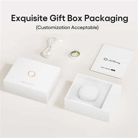 Jcring X6b Smart Health Ring Track Hr Sleep And Stress