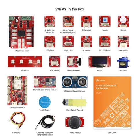 Crowtail Deluxe Kit за Arduino Иновации и консултиране