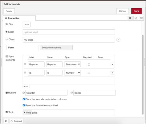Get The Id Value From Db And Add It To The Output Of A Ui Form Dashboard Node Red Forum