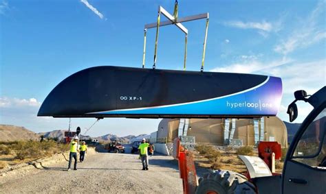 Hyperloop One Sucessfully Conducts First Full Scale Test Of