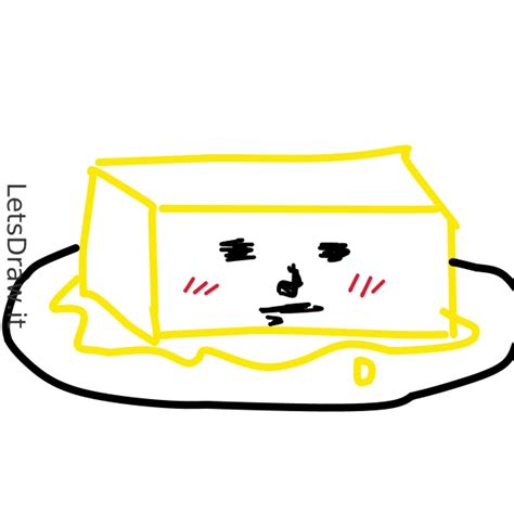 How To Draw Butter 9t489cf4 Png LetsDrawIt