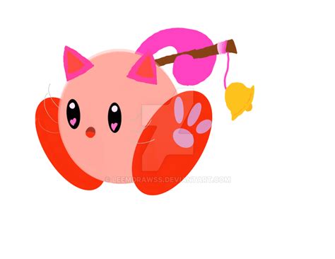 Cat Kirby By Leemdrawss On Deviantart