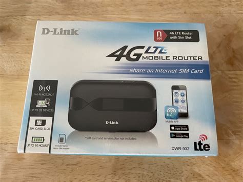 D Link DWR Wireless G LTE MIFI Portable Router Mobile Phones Gadgets Other Gadgets On