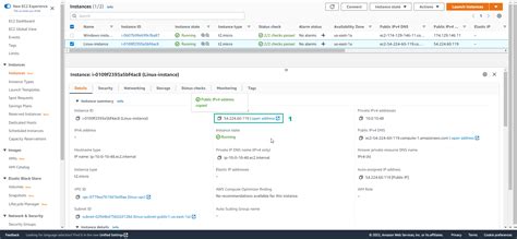 Connect To Amazon Linux Instance Introduction To Amazon Ec2