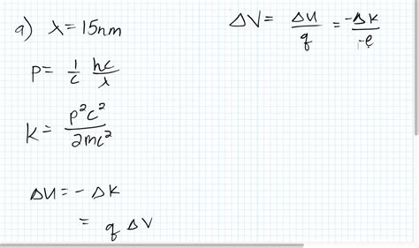 Through What Potential Difference Must Electrons Be Accelerated To