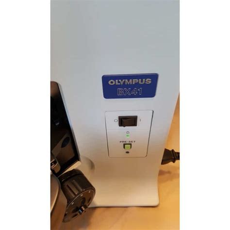 Olympus Bx41 Fluorescence Microscope