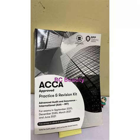 Acca Advanced Audit And Assurance International Aaa Int Practice