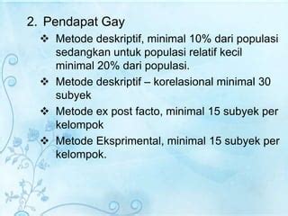 Teknik Sampling PPTX