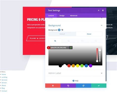 How To Create An Expanding Sticky Menu On Hover With Divi