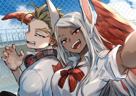 Mirko And Hawks Boku No Hero Academia Drawn By Kadeart Danbooru