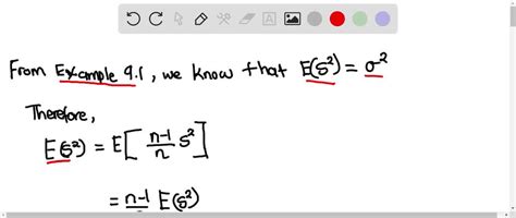 SOLVED Let us define A 2 i 1 n Xi X 2 n Show thatE S n L n σand hence S is a