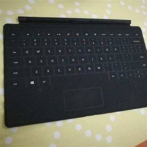 Microsoft Surface Touch Cover Keyboard Black D5s 00001 Model 1515 Computers And Tech Parts