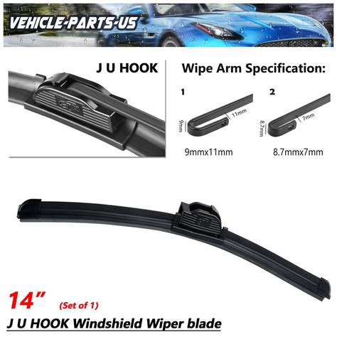Erasior 14 In Rear Windshield Wiper Blade Fit For Suzuki Sidekick 1990 1991 1992 1993 1994 1995