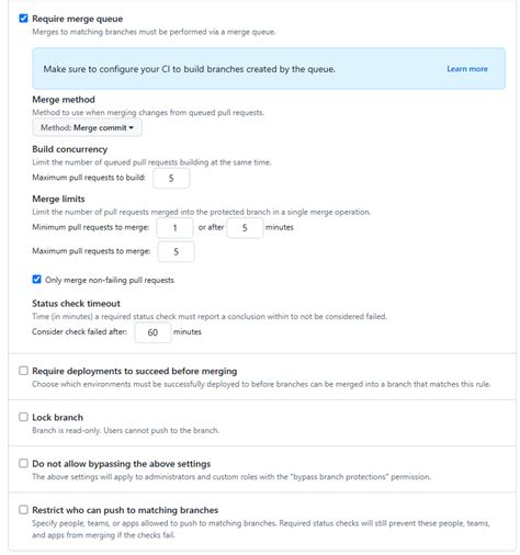 Pr Stuck In Github Merge Queue No Checks Running Stack Overflow