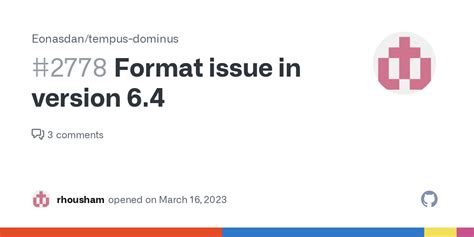 format issue in version 6 4 · issue 2778 · eonasdan tempus dominus