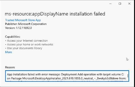 Unable To Update The This Package As By Getting Error Microsoft