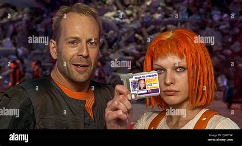 Milla Jovovich Fifth Element Multipass