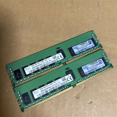 Yahooオークション 413mサーバー用メモリ 16gb 1rx4 Pc4 2400t Rc