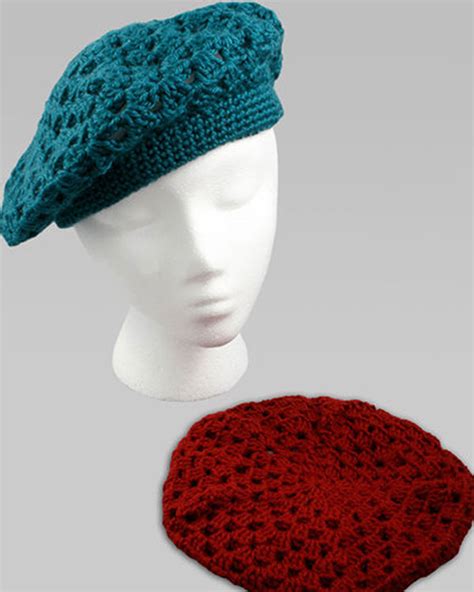 Free Crochet Beret Crochet Pattern From