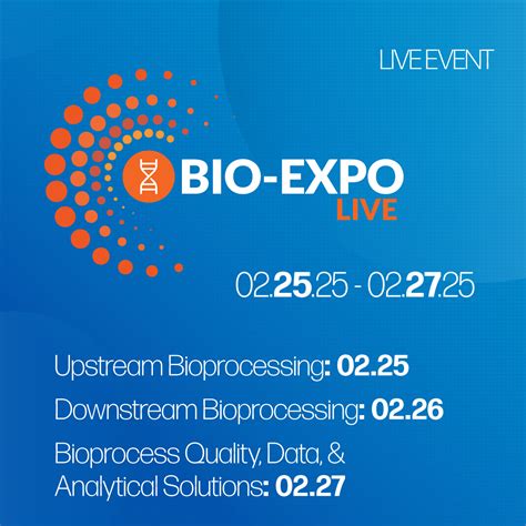 Bio Expo Live Downstream Bioprocessing