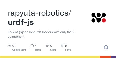 GitHub Rapyuta Robotics Urdf Js Fork Of Gkjohnson Urdf Loaders With Only The JS Component