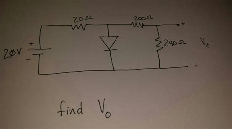 Solved Find Vo With Steps Chegg Com