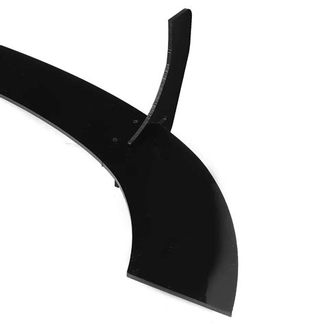 Balck R32 Car Rear Diffuser Lip And Rear Side Splitters For Vw For Golf