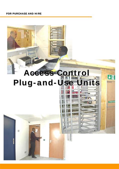 Pdf Prefabricated Access Control Units Dokumen Tips