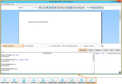 Accuro Creating An Encounter Note Template And Quick Action Button Oceanmd