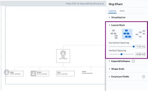 Customizing Style And Layout Of Org Chart In Lucidchart Community