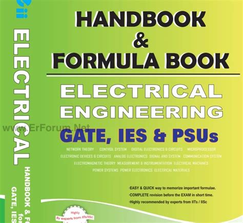 Handbook And Formula Electrical Engineering