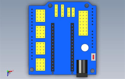 arduinonano插件板 step 模型图纸免费下载 懒石网