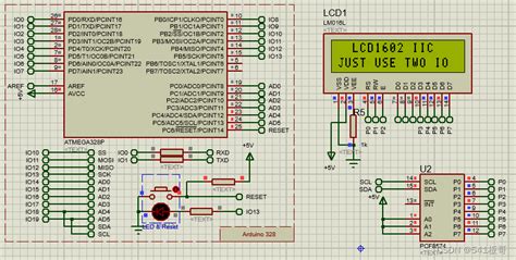 Arduino Lcd1602（iic）lcdiic连接绘图 Csdn博客