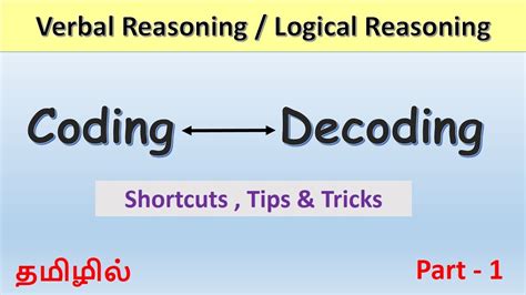 Coding Decoding Tricks And Shortcuts For Placement Tests Job