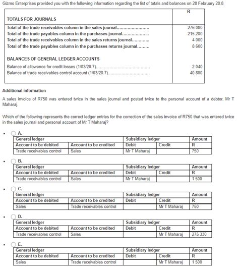 Solved Question 1 The Total Of The Sales Returns Column In Chegg Com