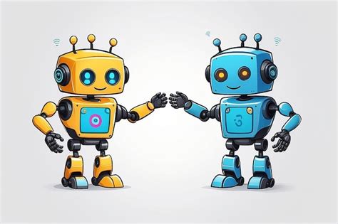 Premium Photo Smiling Chatbot Helping Solve A Problems